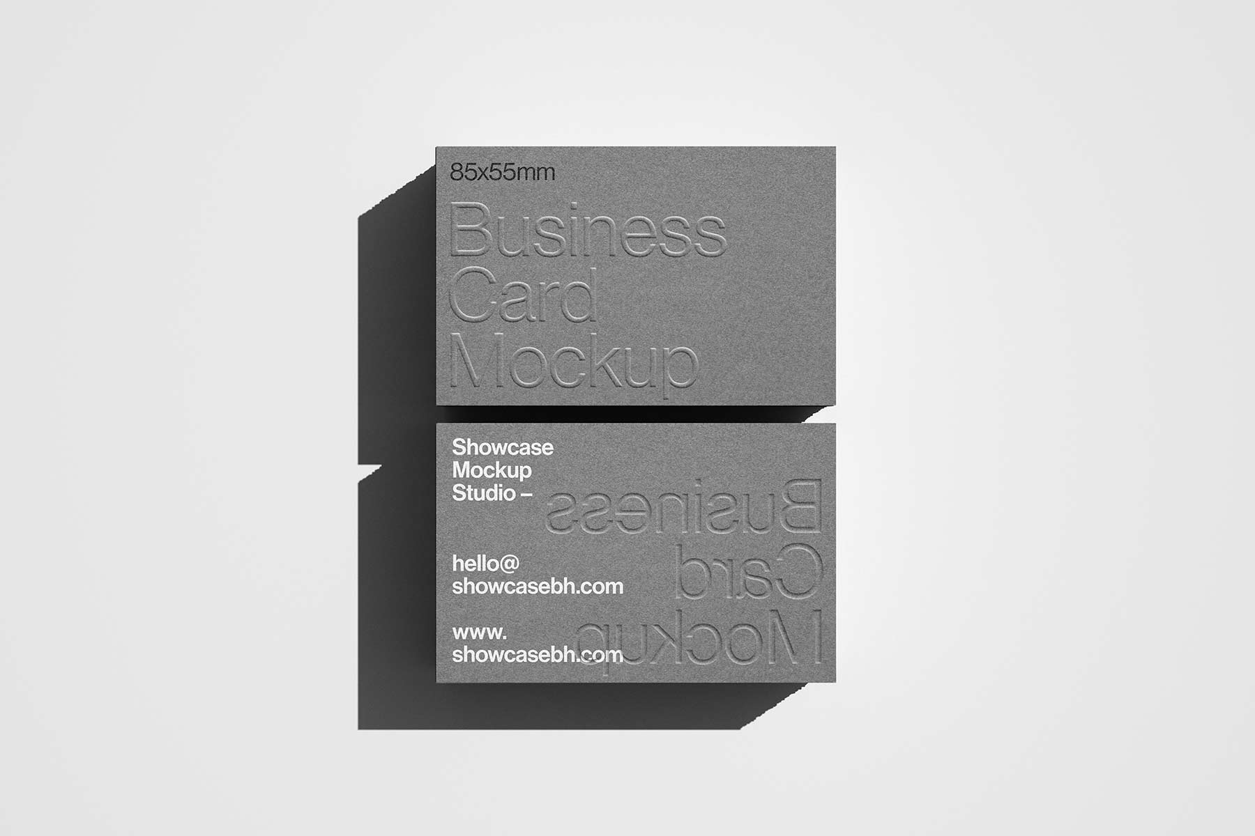 Business Cards – Showcase Mockup Studio