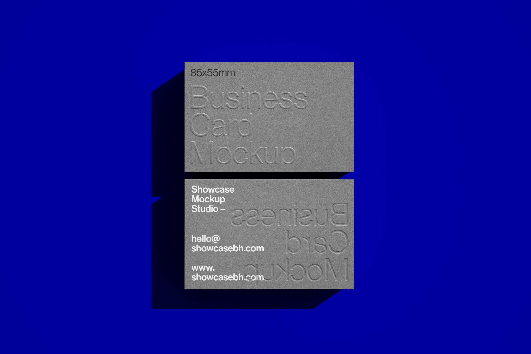 Business Cards – Showcase Mockup Studio