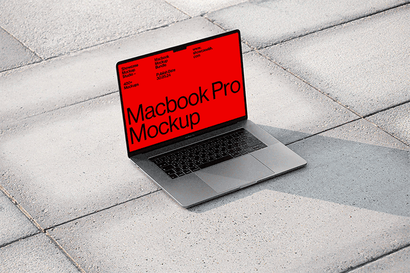 BB_Animated MacBook Mockup Series – Showcase Mockup Studio