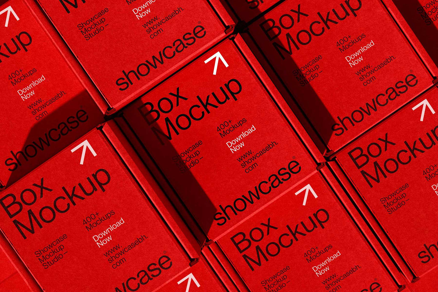 BP_Box Packaging Mockup Series – Showcase Mockup Studio