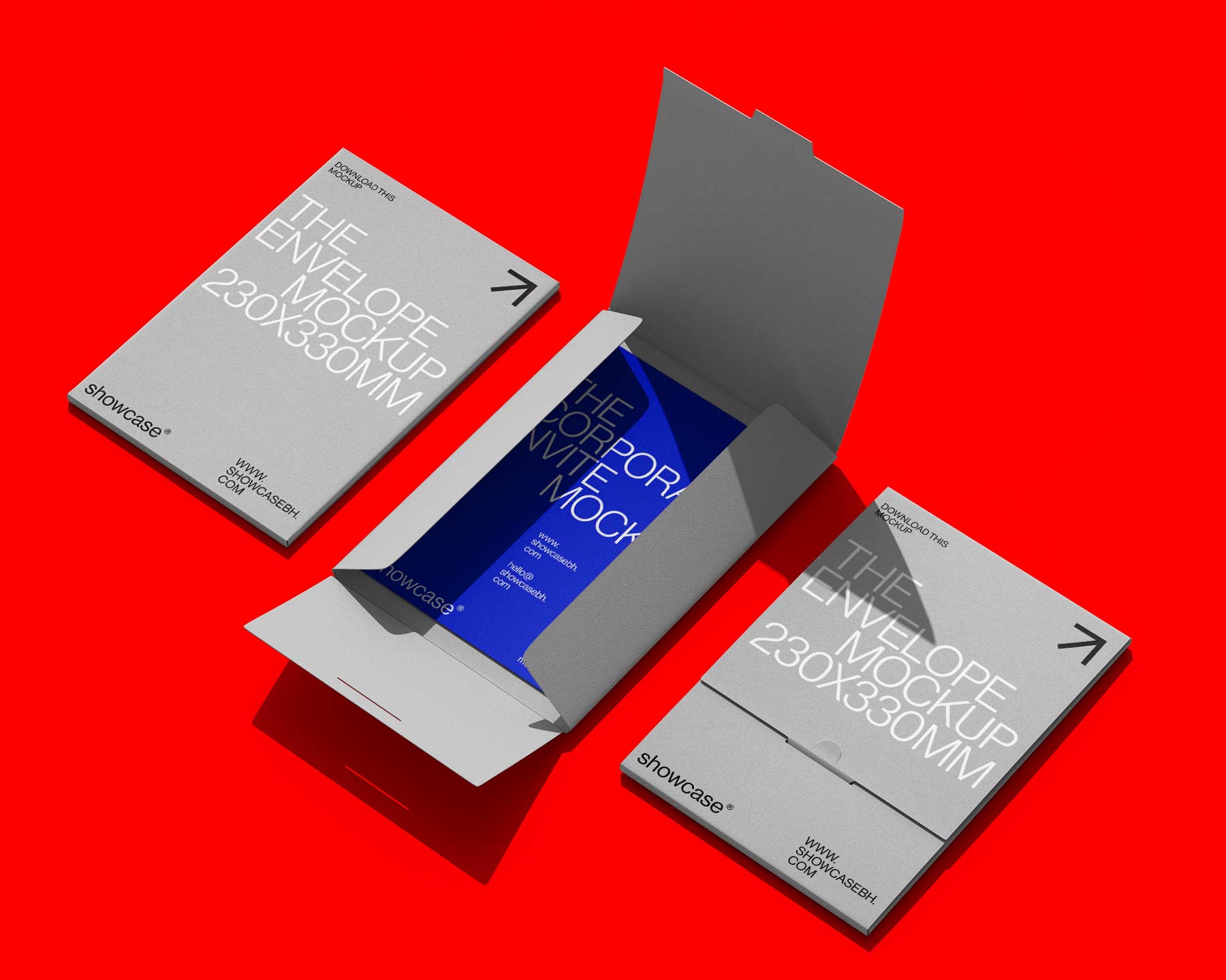 Brandkit04_Envelop Mockup – Showcase Mockup Studio