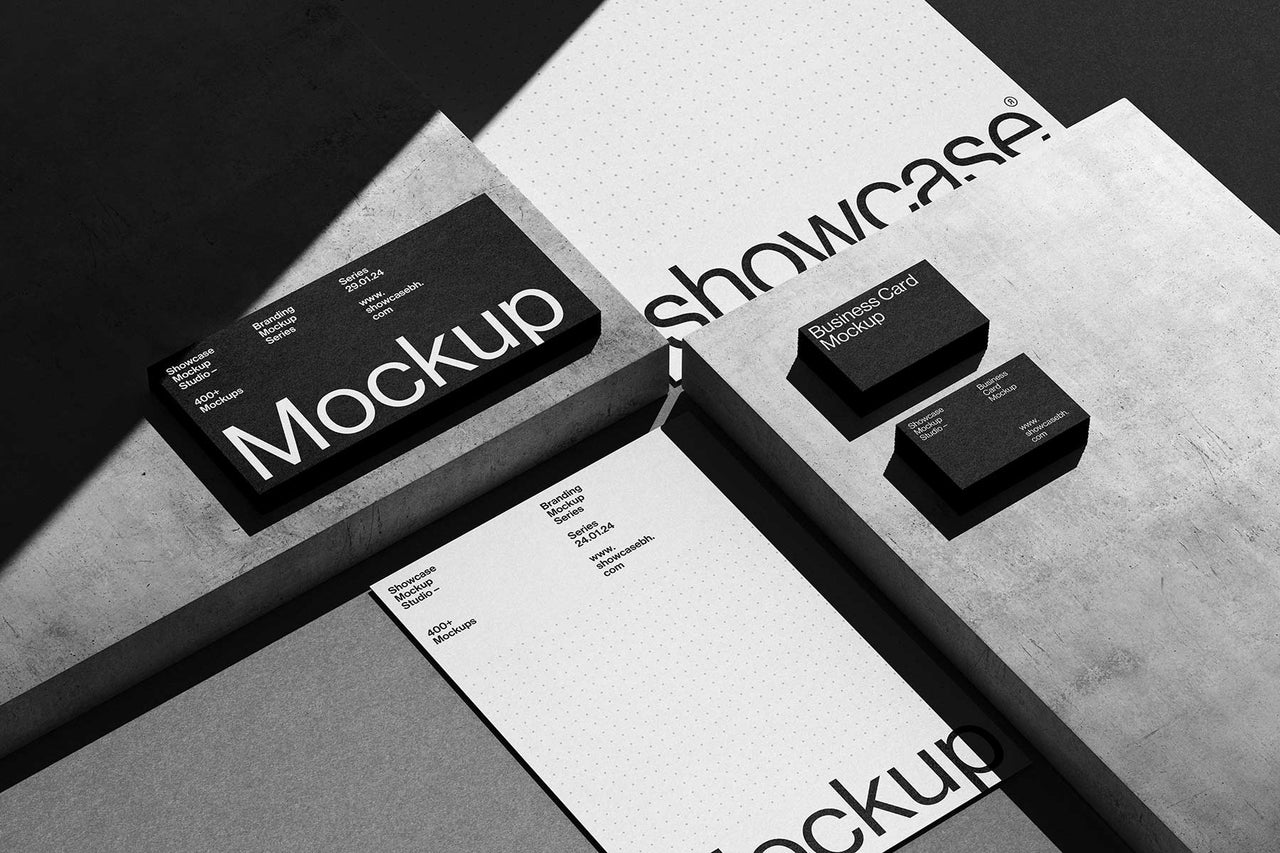 CB_Branding Mockup Series – Showcase Mockup Studio