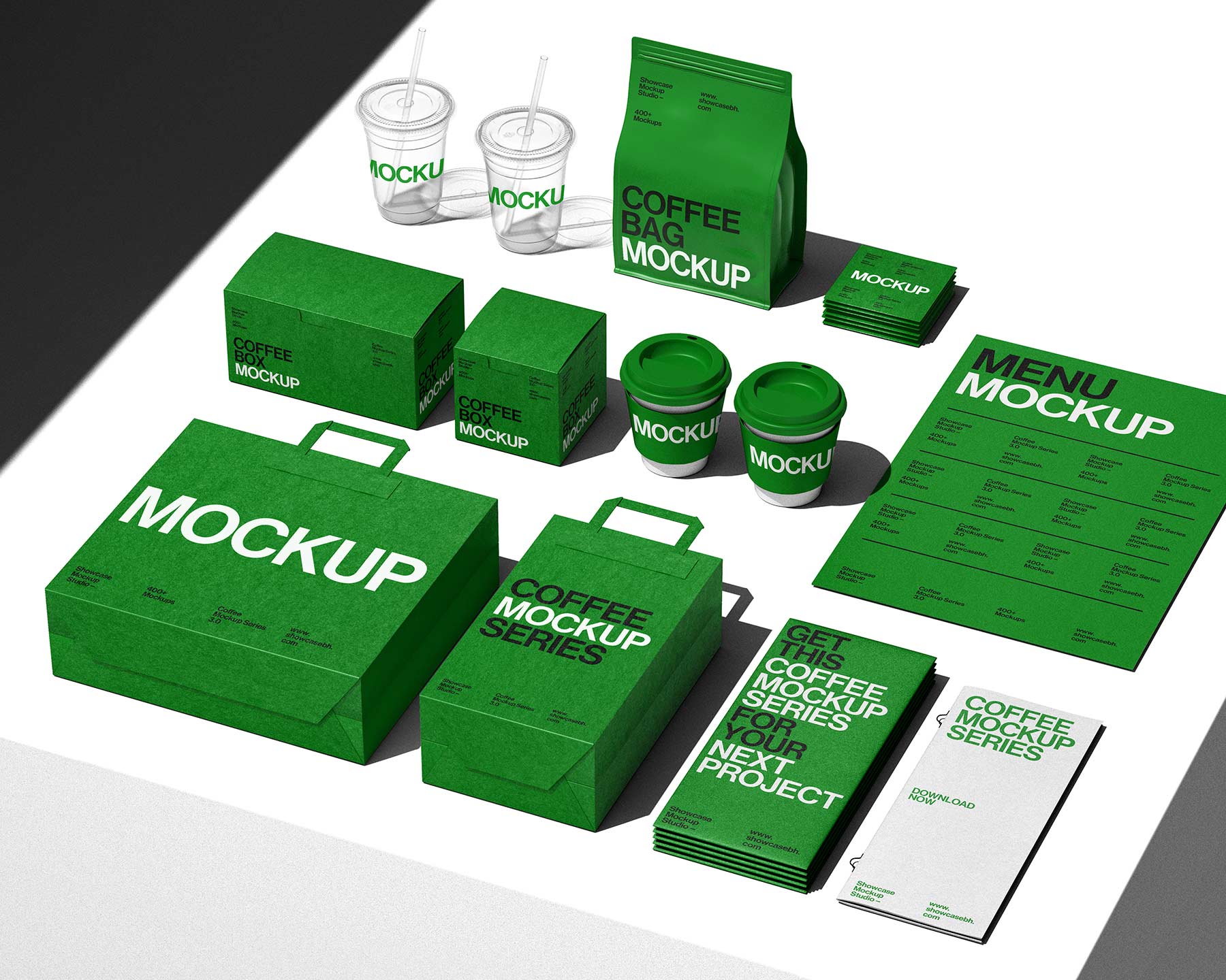 C3_Coffee Mockup Series – Showcase Mockup Studio