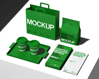 C3_Coffee Mockup Bundle – Showcase Mockup Studio