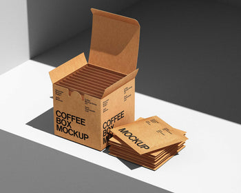 C3_07_Coffee Box Mockup – Showcase Mockup Studio