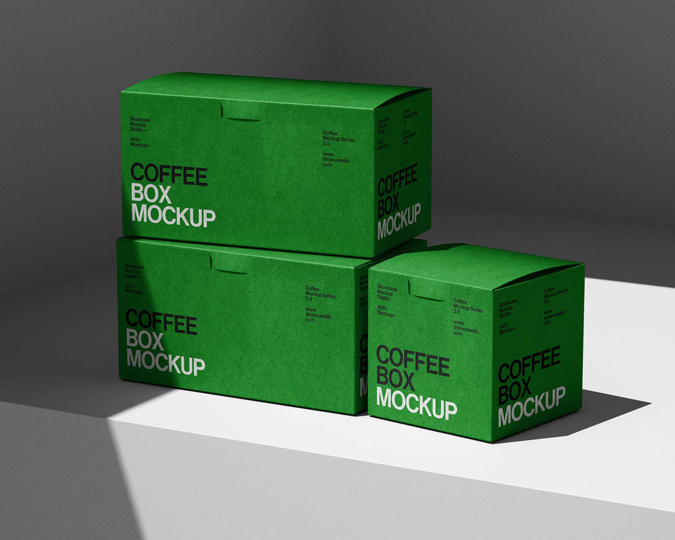C3_09_Coffee Box Mockup – Showcase Mockup Studio