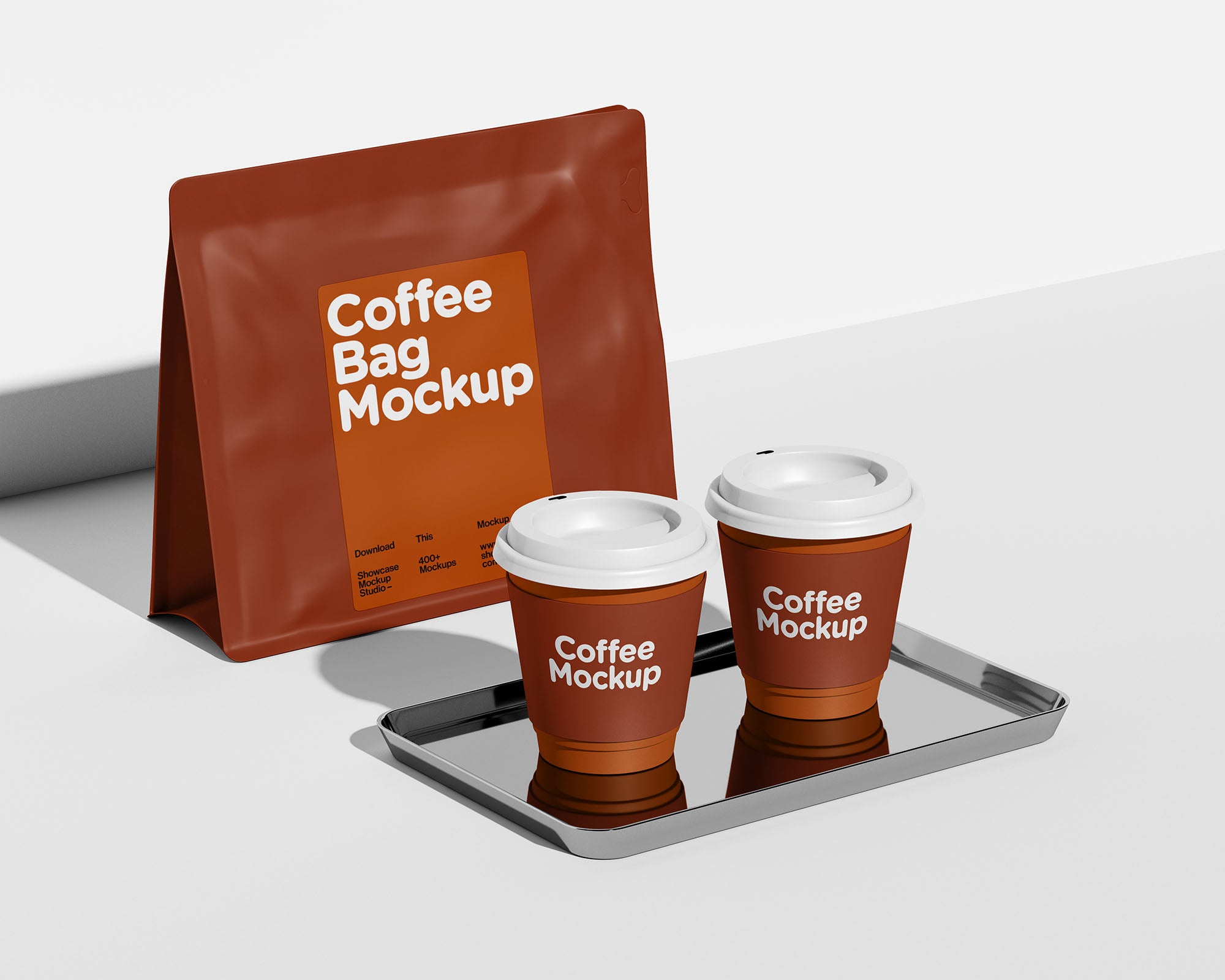 Cookie&Coffee Mockup Series – Showcase Mockup Studio