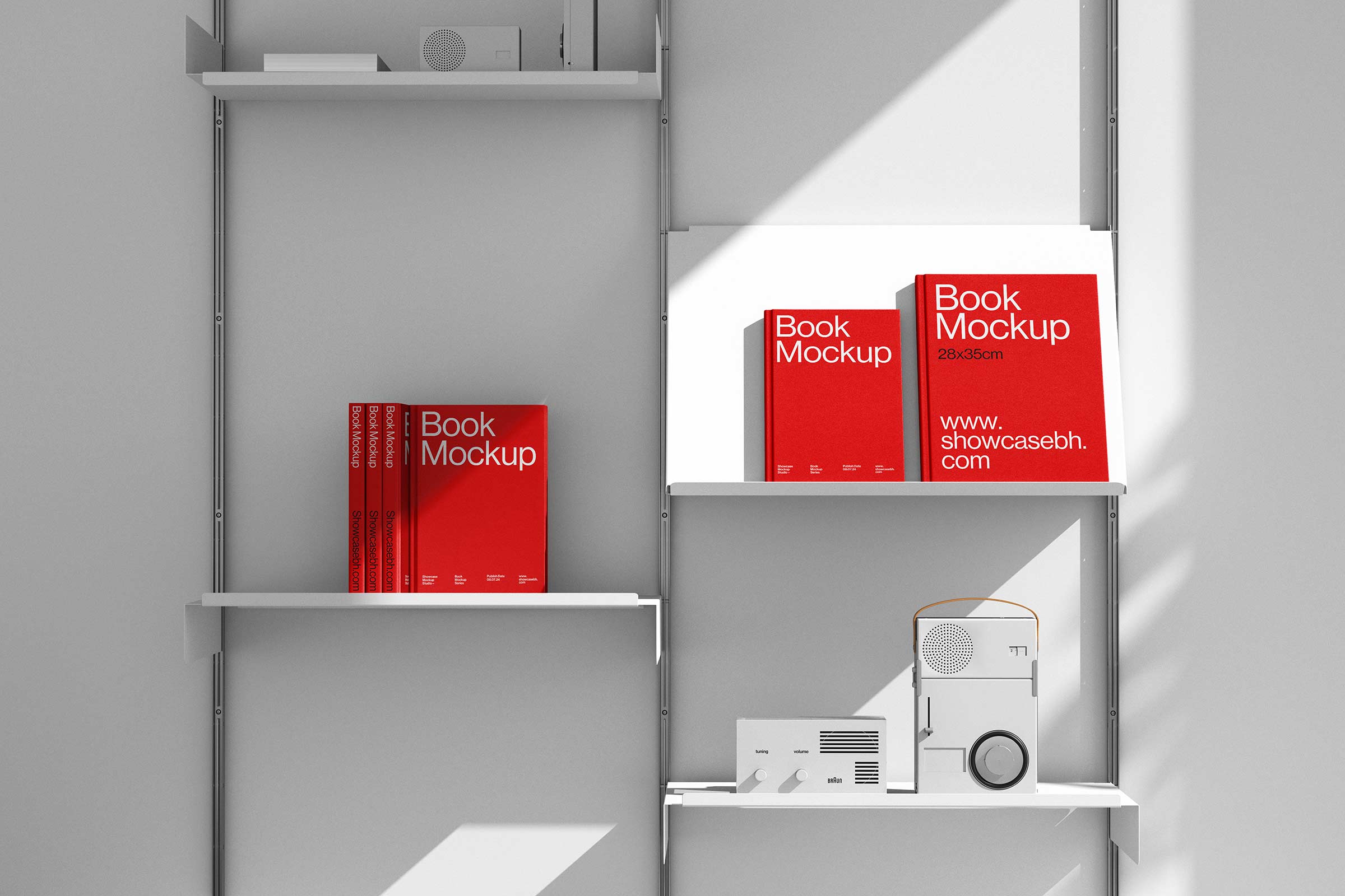 RM02_Book Mockup – Showcase Mockup Studio