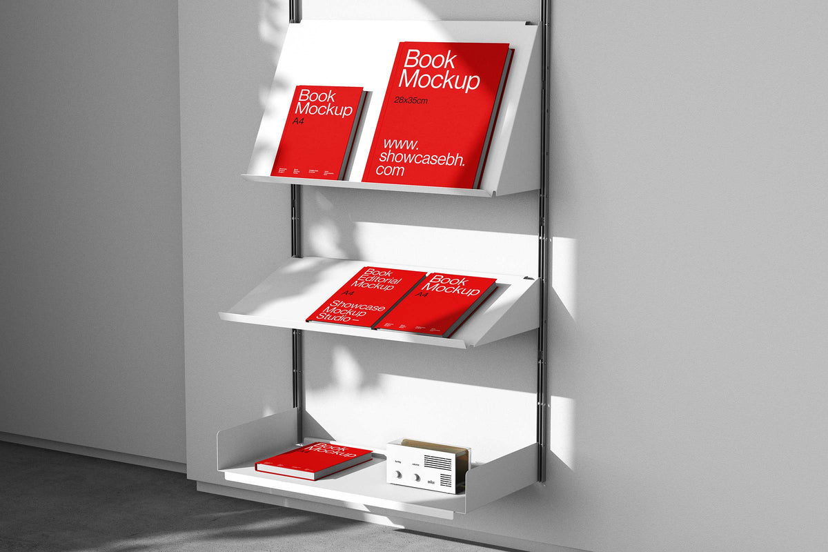 RM_Book Mockup Bundle – Showcase Mockup Studio