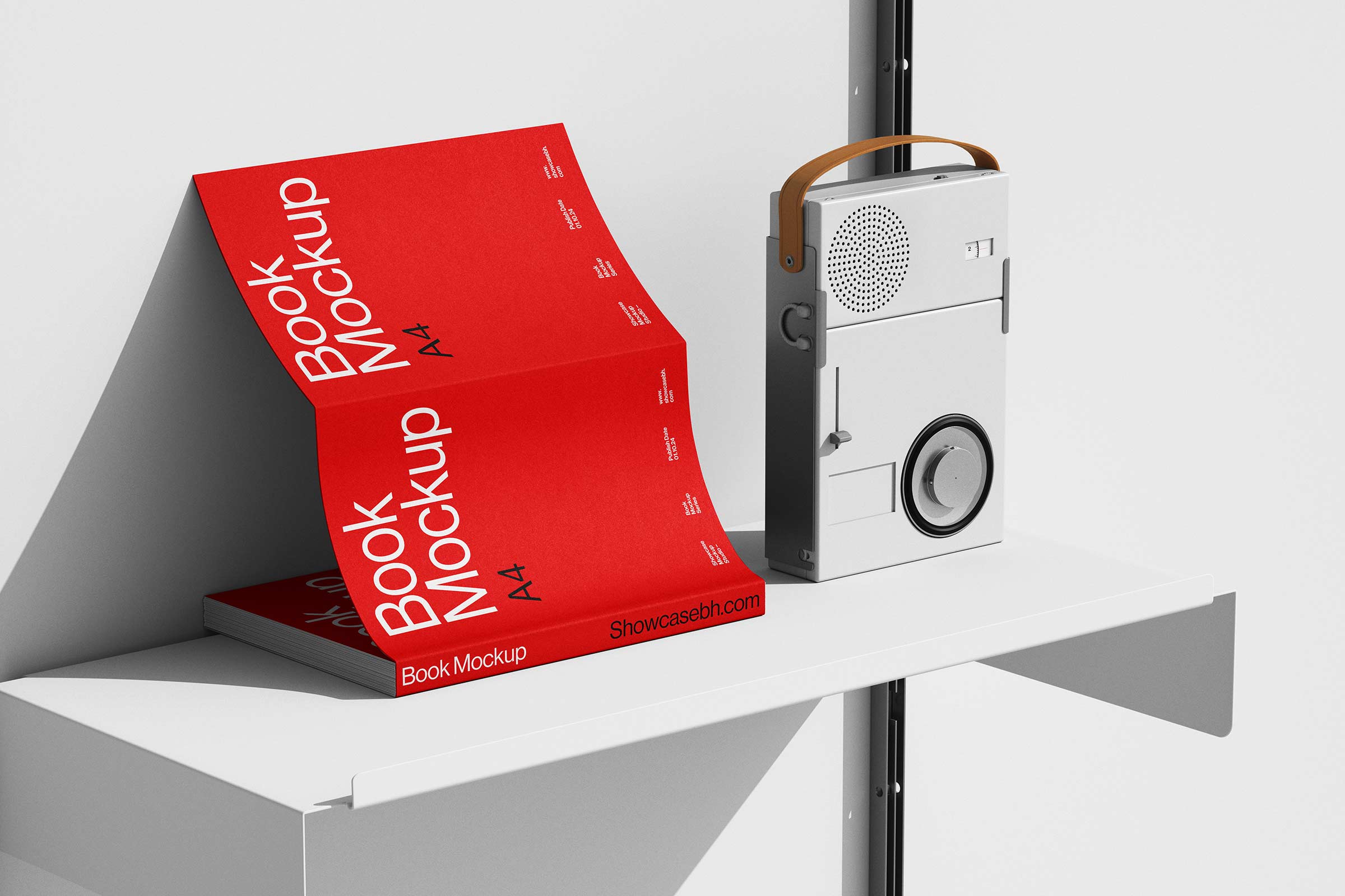 RM08_Book Mockup – Showcase Mockup Studio