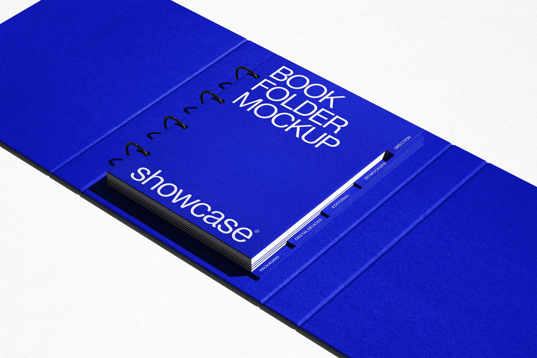 GB06_Book Folder Mockup – Showcase Mockup Studio