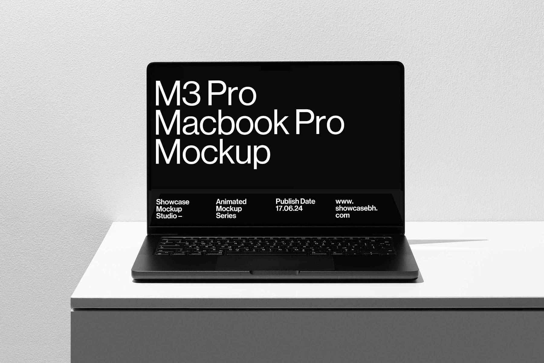 M3_Animated MacBook Mockup Series – Showcase Mockup Studio