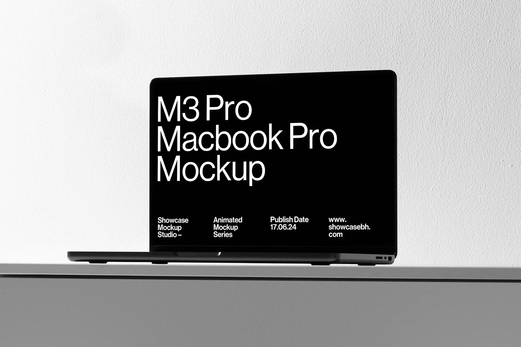 M3_Animated MacBook Mockup Series – Showcase Mockup Studio