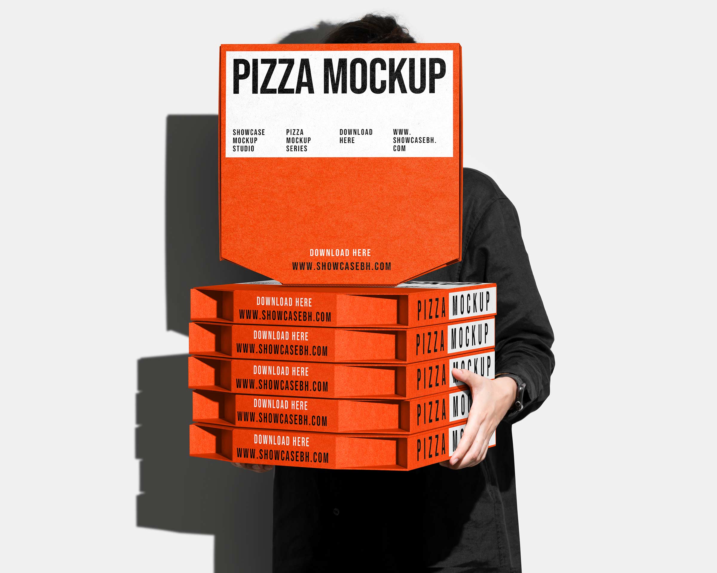 PB_Pizza Packaging Mockup Bundle – Showcase Mockup Studio