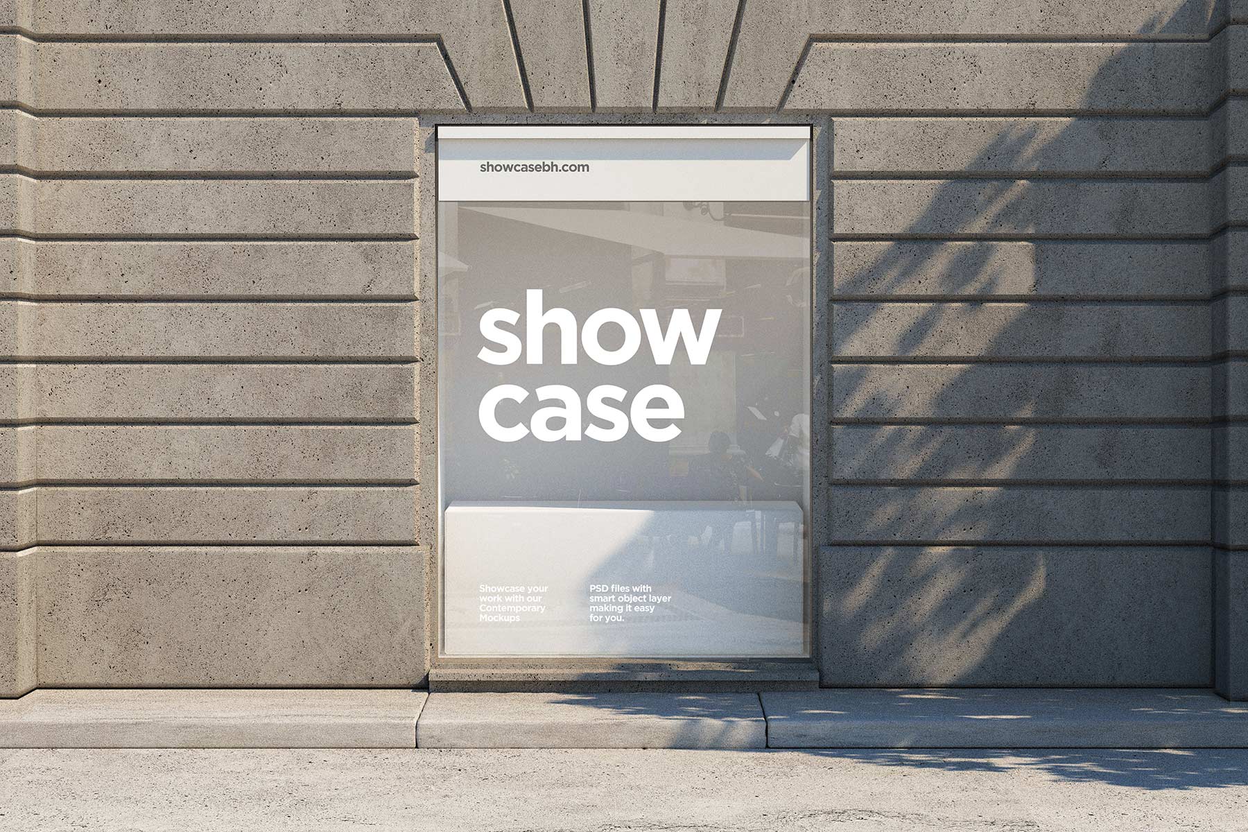 PO03_Poster Mockup – Showcase Mockup Studio