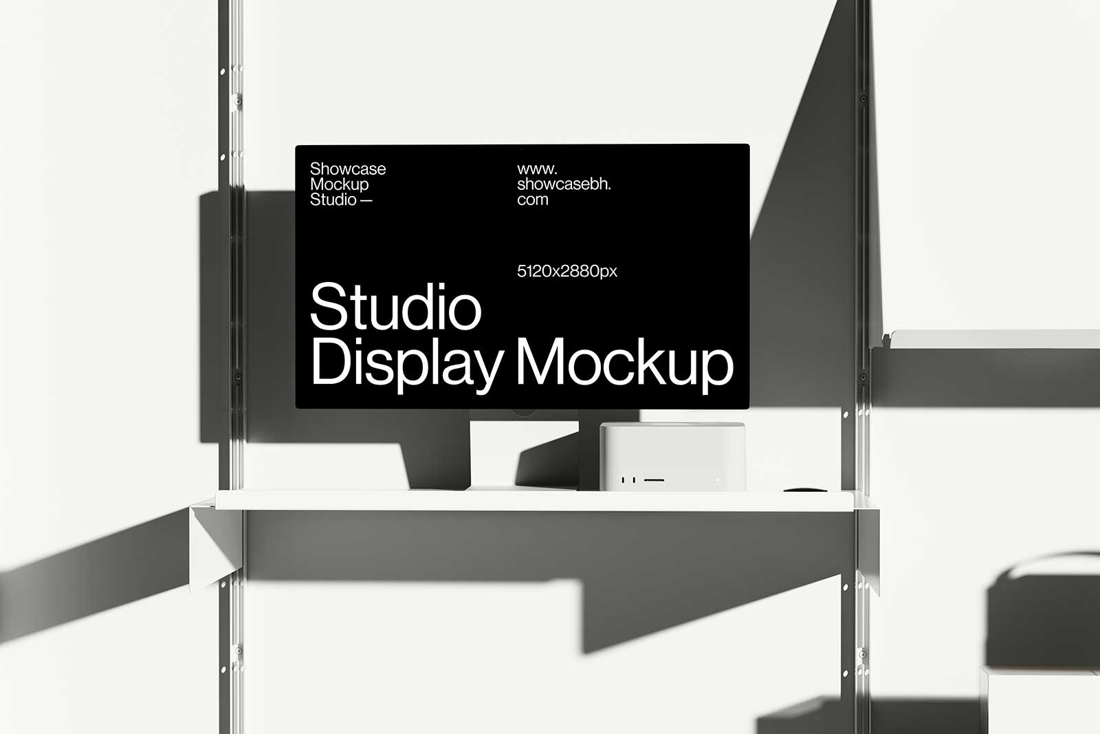 RAMS02_Studio Display Mockup – Showcase Mockup Studio