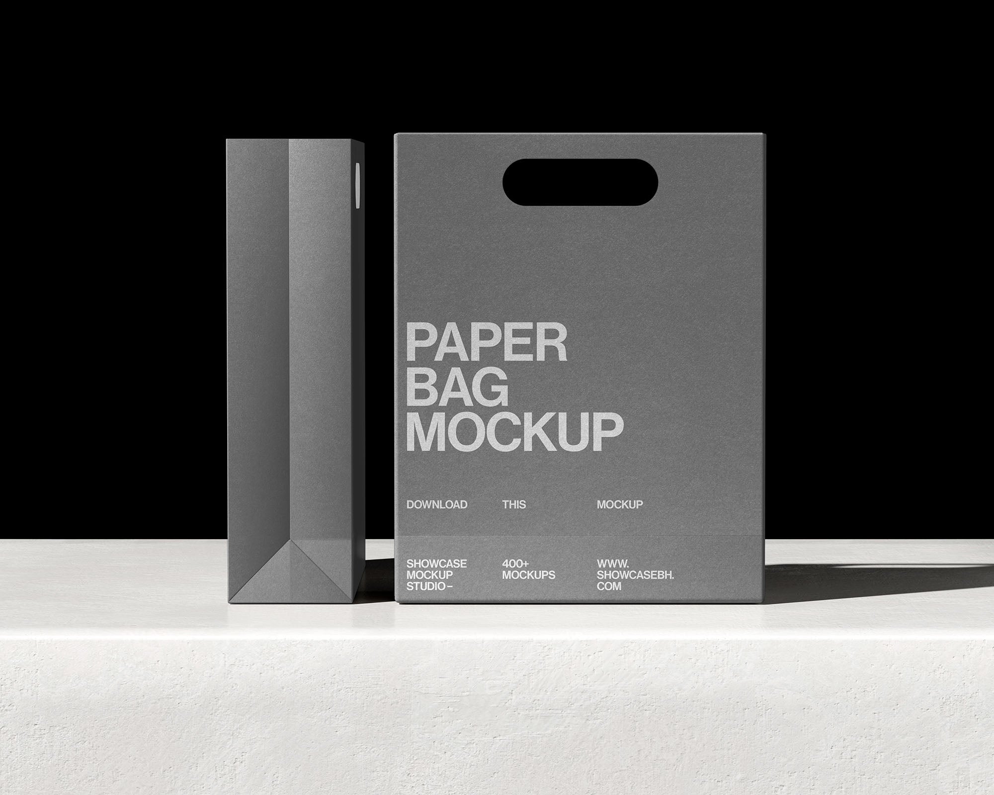 ST10_Paper Bag Mockup – Showcase Mockup Studio