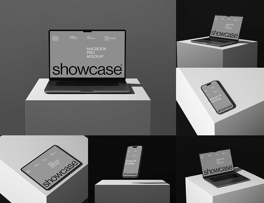 Digital Devices – Showcase Mockup Studio